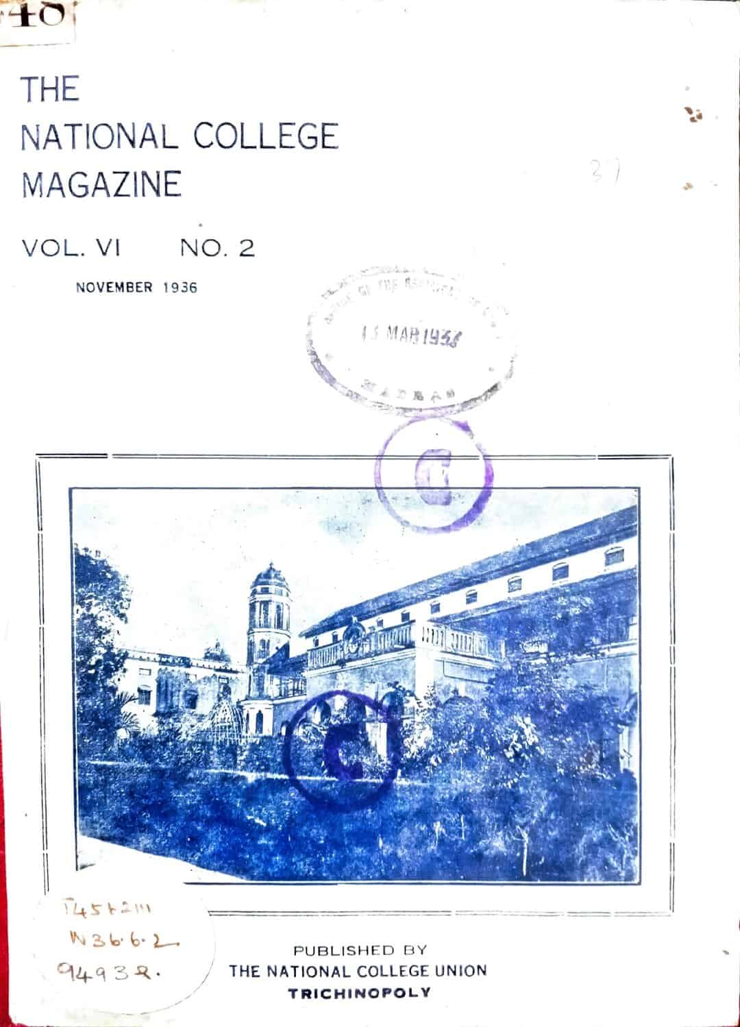 National College Magazine | Ideas of India